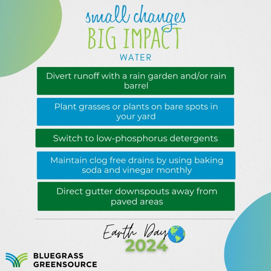Small Changes, Big Impact: Earth Day 2024 - Bluegrass Greensource
